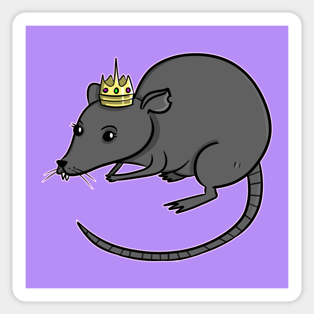 RAT QUEEN - Rat - Sticker | TeePublic