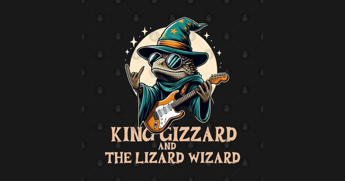 KING GIZZARD AND THE LIZARD WIZARD - King Gizzard And The Lizard Wizard - T-Shirt | TeePublic