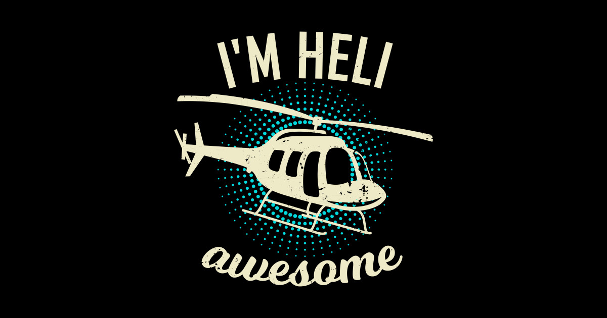 Helicopter Pilot Heli RC Chopper Gift - Helicopter - Sticker | TeePublic