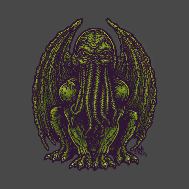 Cthulhu - Literature - T-Shirt | TeePublic
