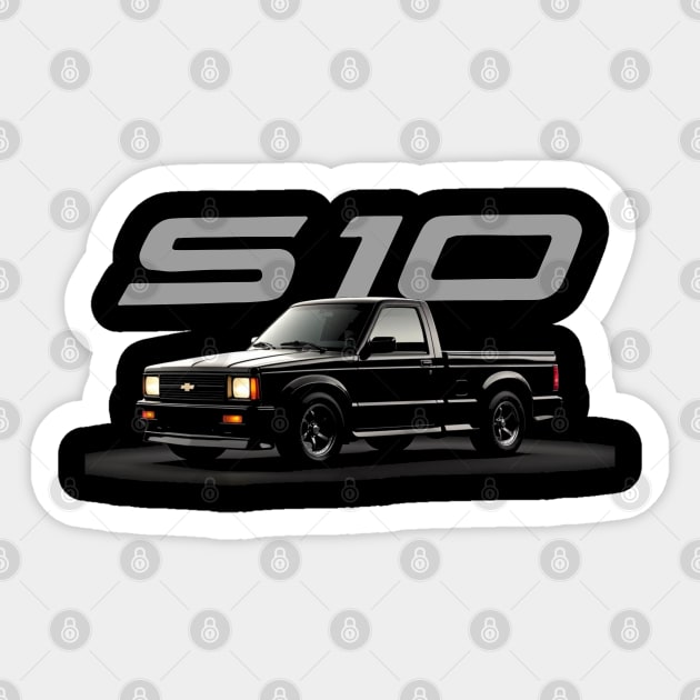 1992 Chevy S10 - Chevy S10 - Sticker | TeePublic
