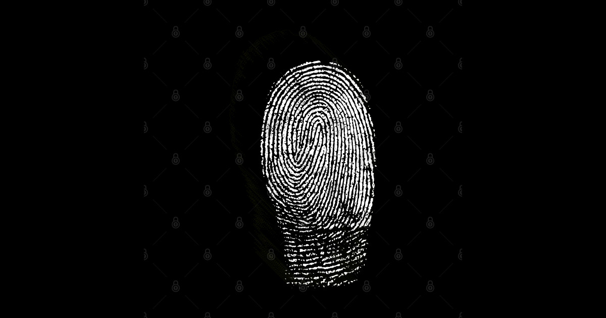 Black & White Color Fingerprint as Identity - Identity - Fingerprint As ...