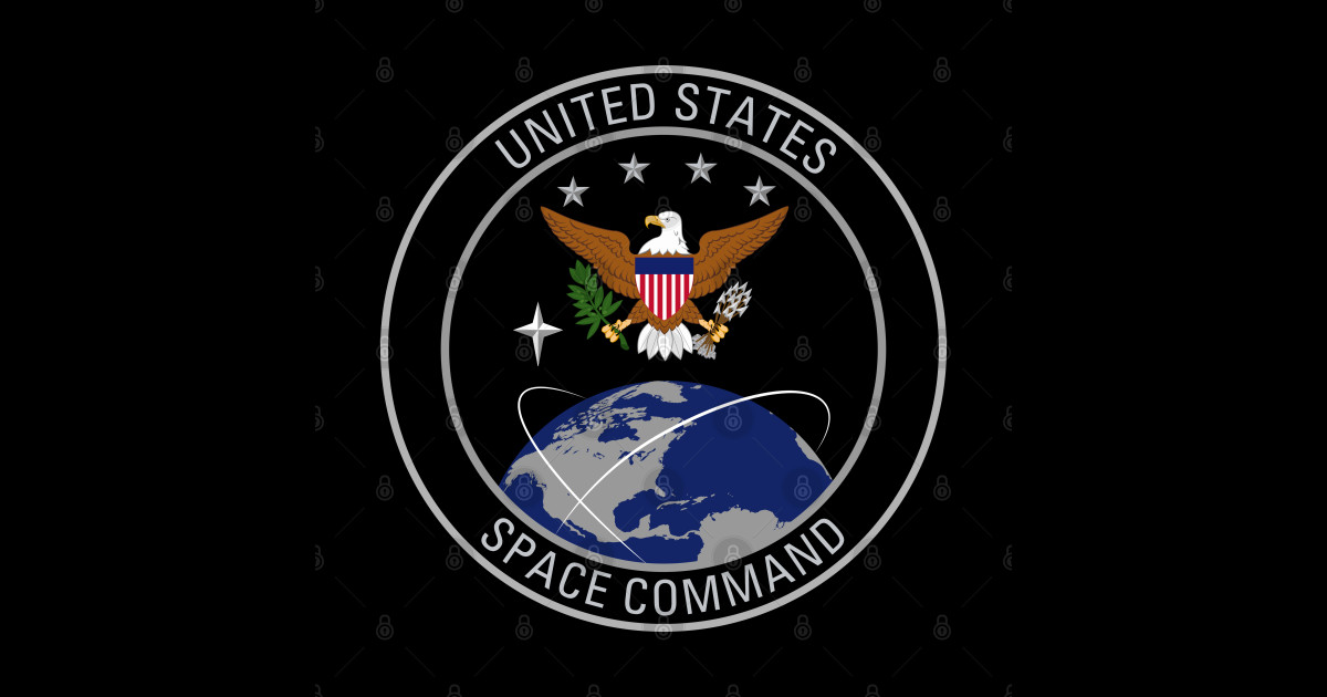 United States Space Command - United Stated Space Command Crest ...