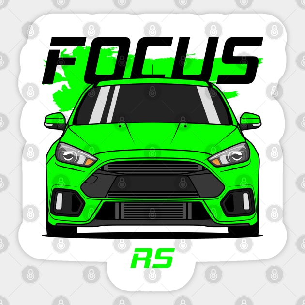 Ford Focus RS MK3 - Focus Rs - Sticker | TeePublic