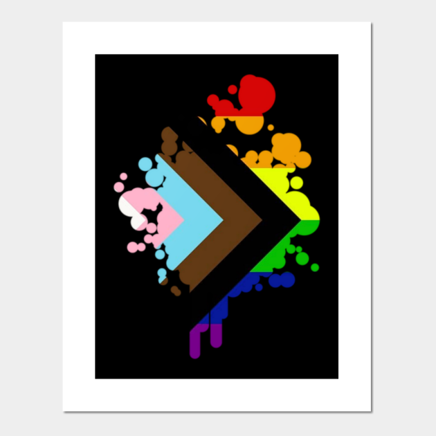 Progress Pride Rainbow Flag For Inclusivity - Pride Progress Flag ...