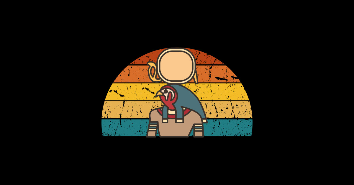 Vintage Retro God Ra, The Creator God of Ancient Egypt - God Ra ...