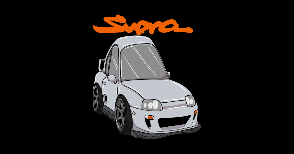 Turbo Legend – Chibi JDM Cartoon Car - Jdm Car - Sticker | TeePublic