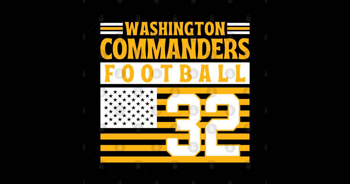 Washington Commanders 1932 American Flag Football - Washington ...