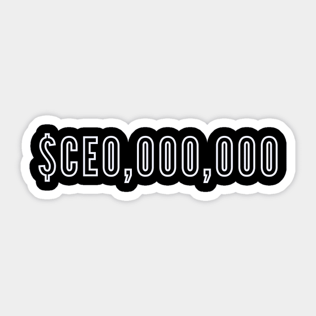 CEO Design - Ceo Gift - Sticker | TeePublic