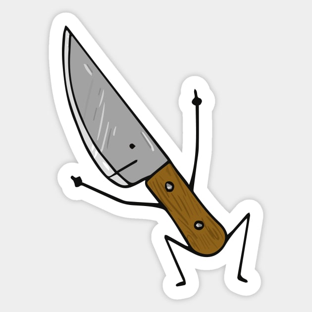 Knife - Knife - Sticker | TeePublic