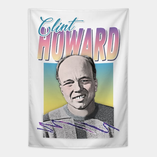 Clint Howard Fanart // Aesthetic Retro Faded Design - Clint Howard ...