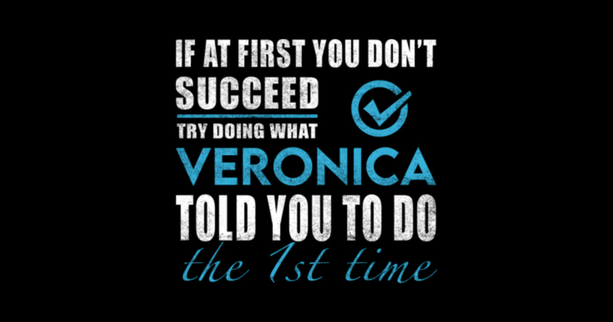 Veronica - The Time Veronica - First Time - Sticker | TeePublic