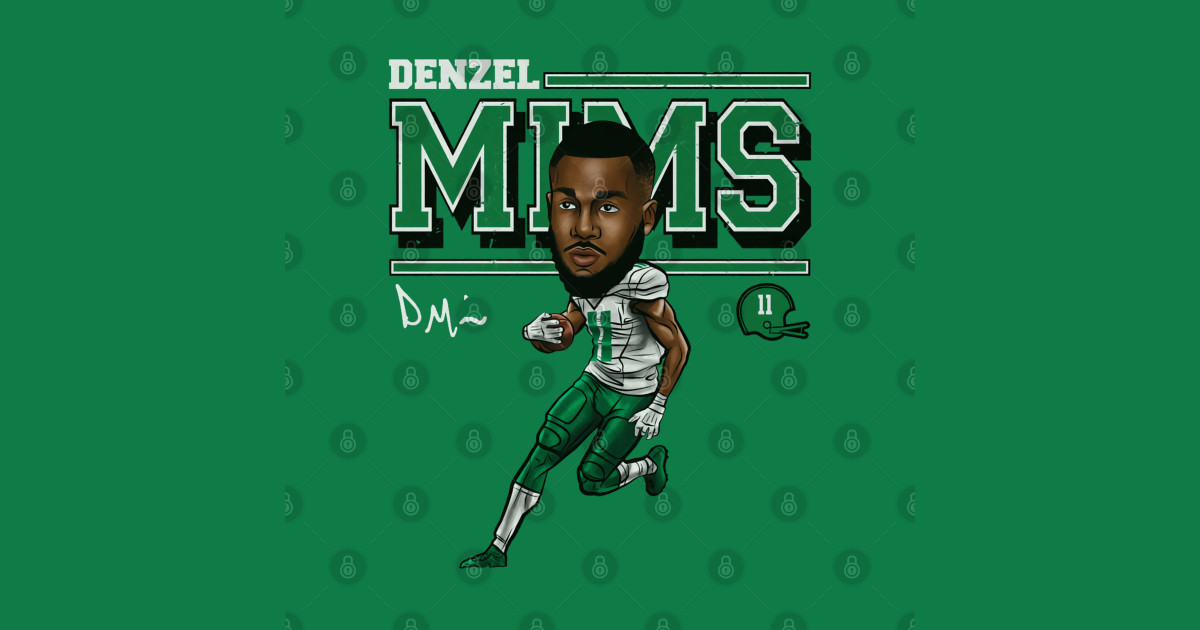 Denzel Mims New York J Cartoon - Denzel Mims - T-Shirt | TeePublic