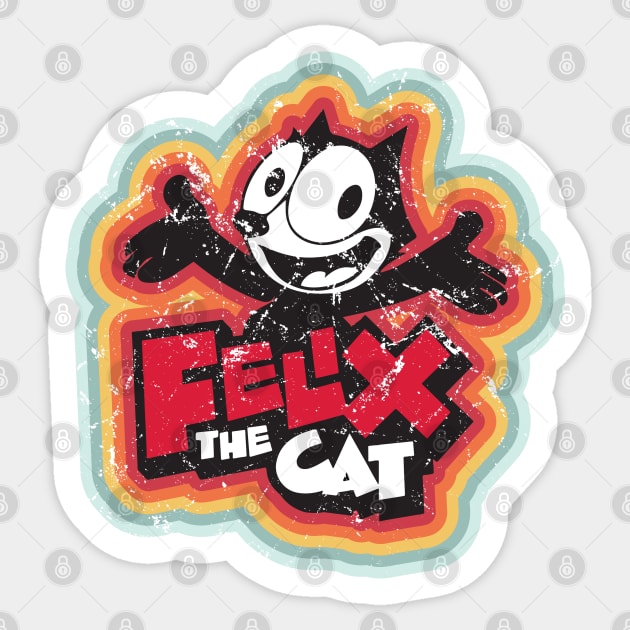 Felix the Cat - Felix The Cat - Sticker | TeePublic