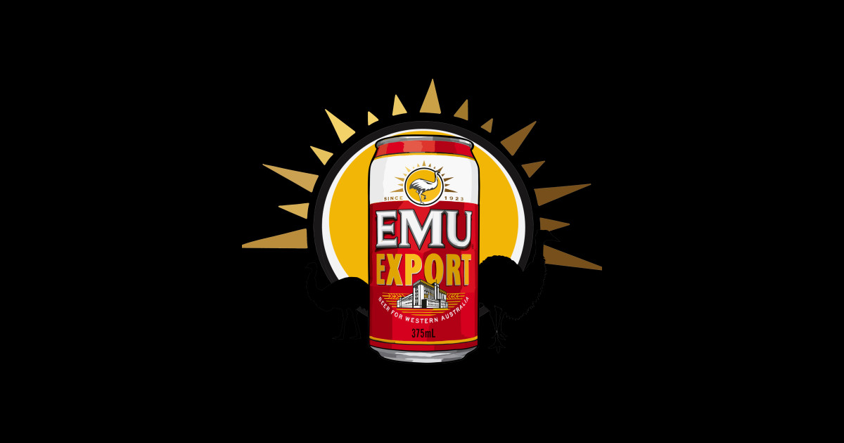 Emu Export Beer - Beer - T-Shirt | TeePublic