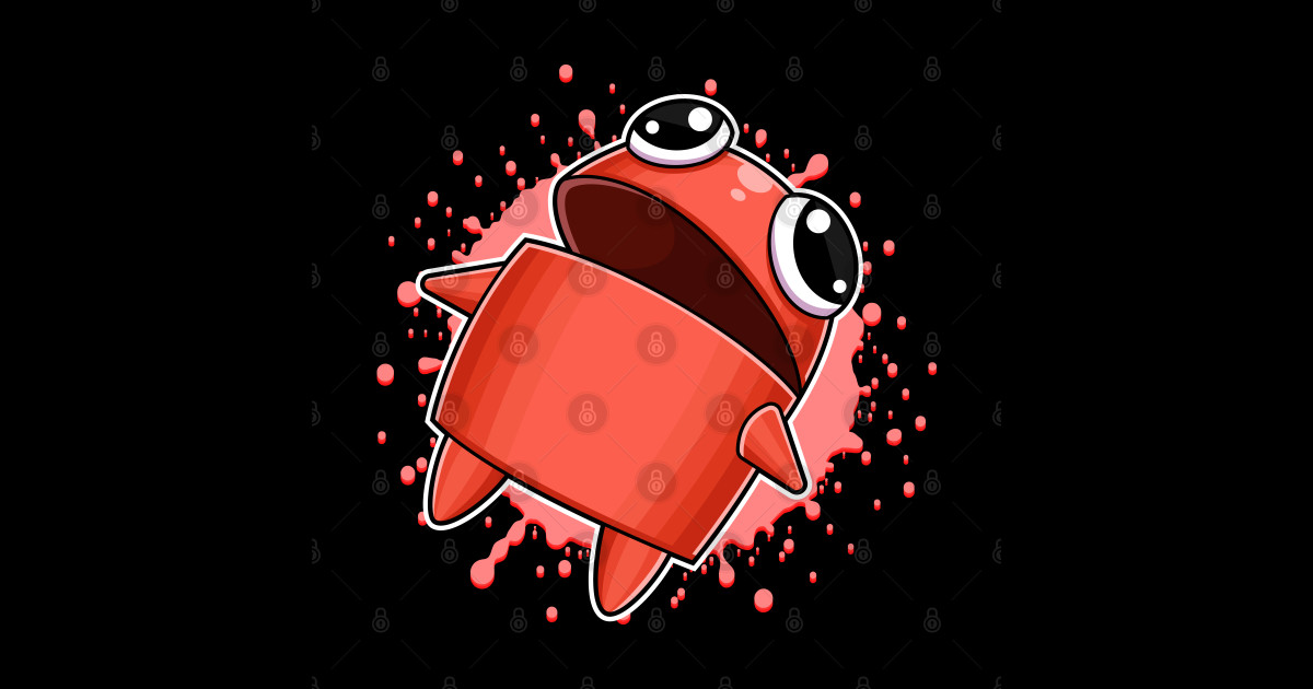REPO Game Red Cute Character - Repo - Sticker | TeePublic