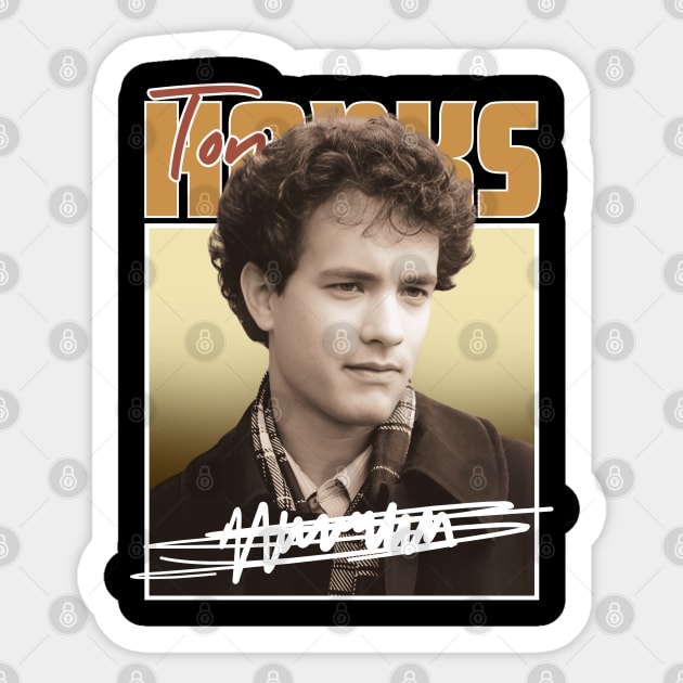 Tom hanks - Tom Hanks - Sticker | TeePublic