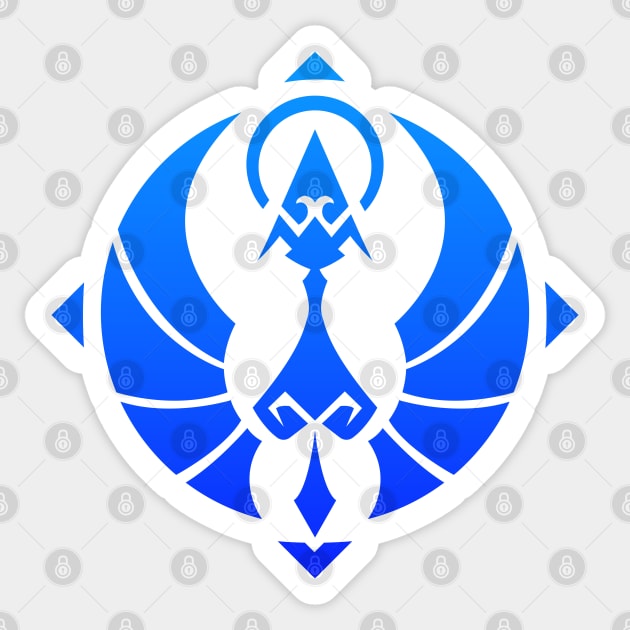 Genshin Impact Candace Emblem - Genshin Impact - Sticker | TeePublic