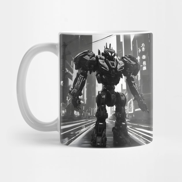 AI Generated Art | Transformer | Mecha - Transformer - Mug | TeePublic