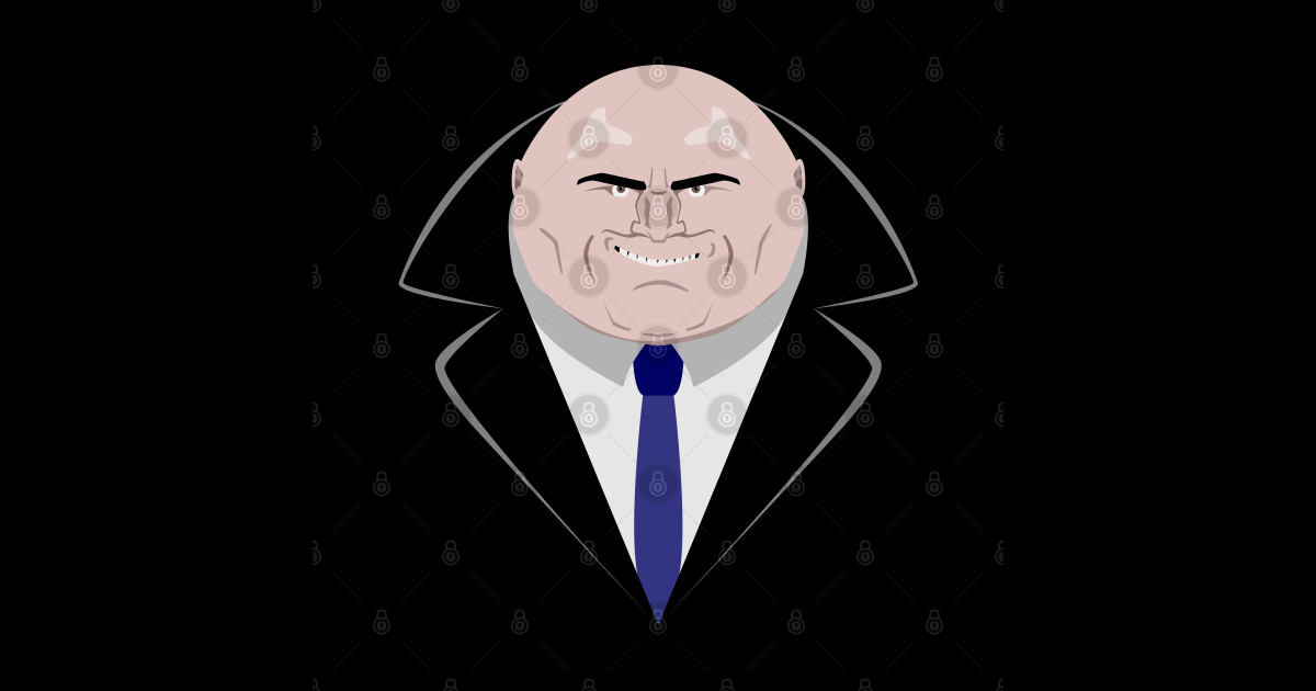 KingPin Custom Suite Colour - Spiderverse - Sticker | TeePublic