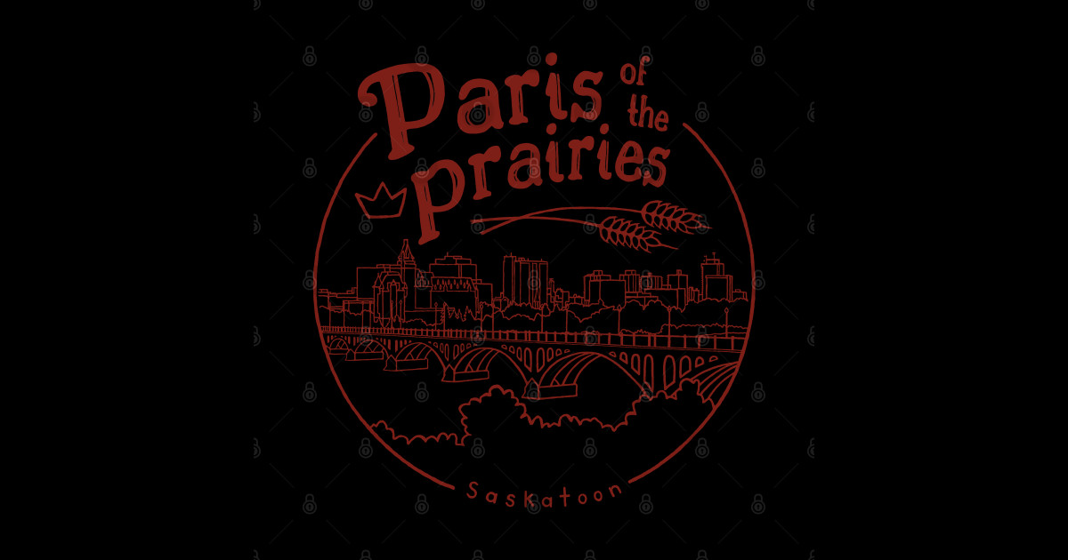 Paris of the prairies - Tragically Hip - Sticker | TeePublic
