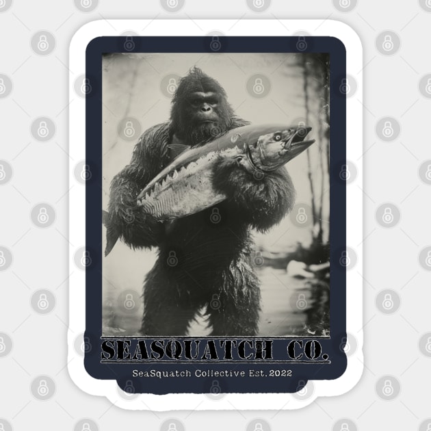 Bubbas big blue PB - Fishing - Sticker | TeePublic