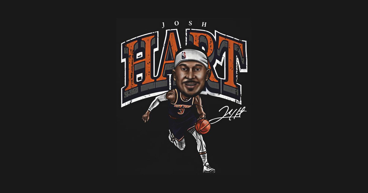Josh Hart New York Cartoon - Josh Hart - T-Shirt | TeePublic