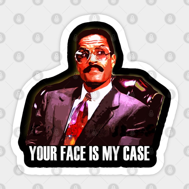 Seinfeld Jackie Chiles - Seinfeld - Sticker | TeePublic