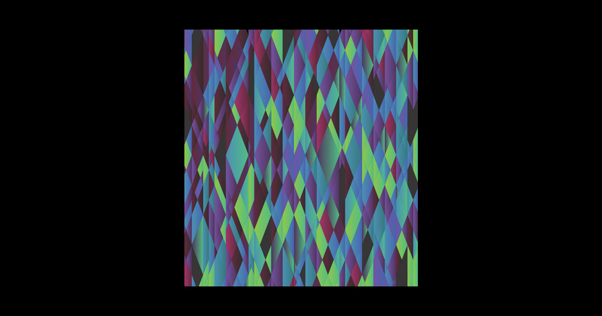 Geometric Line Pattern - Geometric Patterns - Sticker | TeePublic