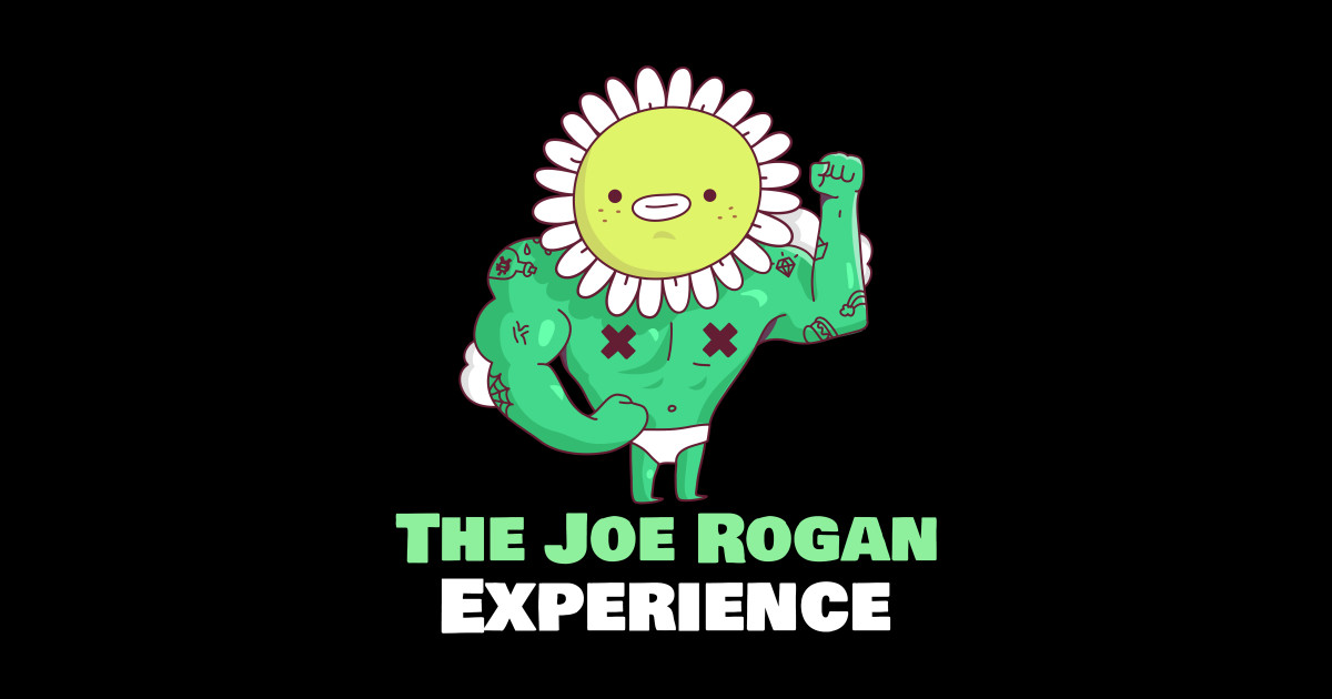 Funnf Buff Sunflower Toon JRE - Joe Rogan - Magnet | TeePublic