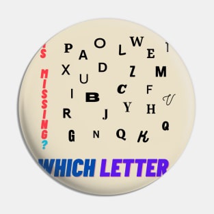 Animal Alphabet Letters From A To Z Pins and Buttons for Sale | TeePublic