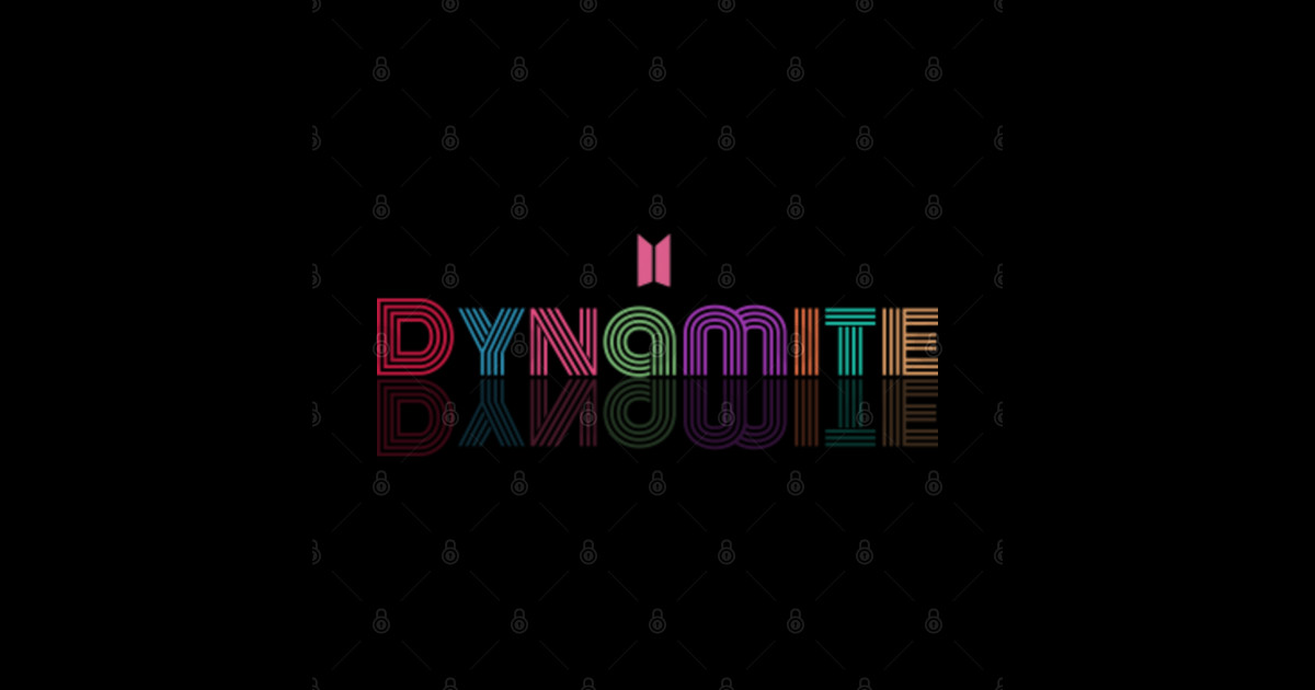 BTS Dynamite Logo - Bts - Posters and Art Prints | TeePublic