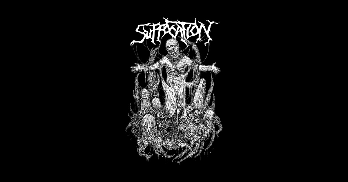 SUFFOCATION BAND - Suffocation Band - Sticker | TeePublic