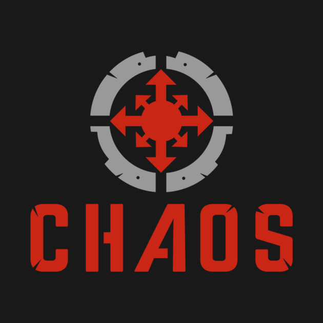 Chaos Logo - Chaos God - T-Shirt | TeePublic