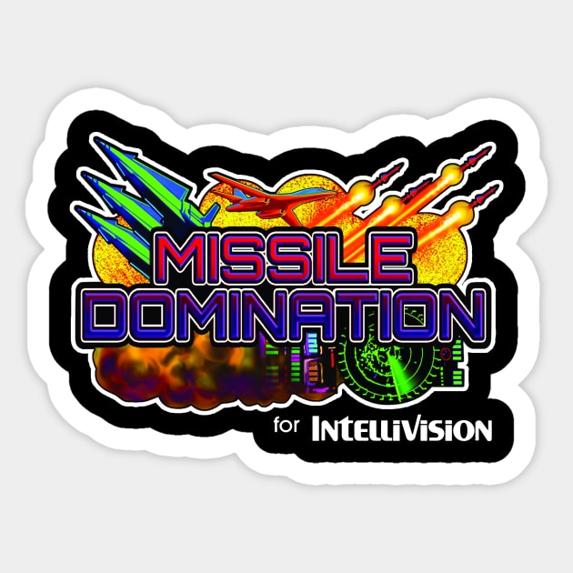 Missile Domination - Missile Command - Sticker | TeePublic