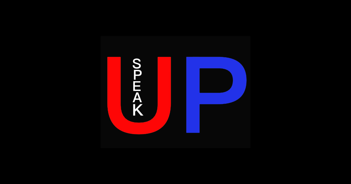 Speak Up / Dump Trump Logo - Dump Trump Speak Up - Sticker | TeePublic