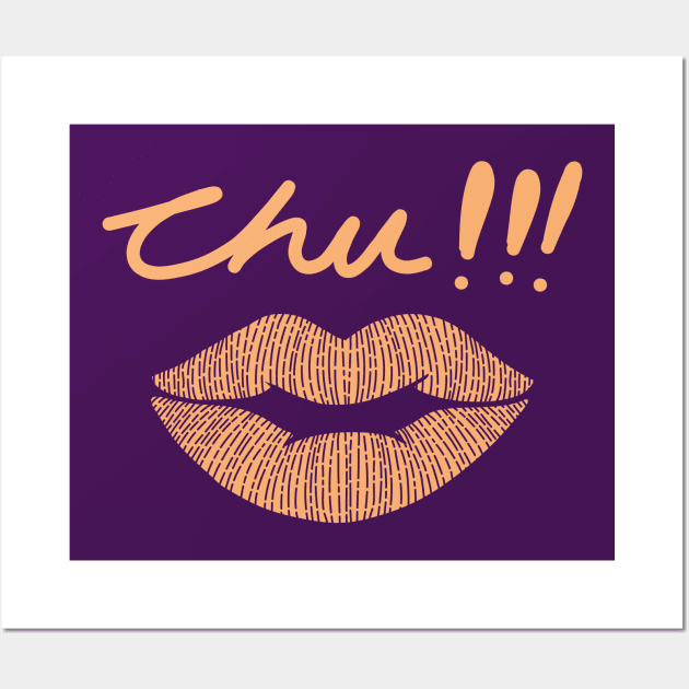 Chu Kiss Sound - Kiss - Posters and Art Prints | TeePublic