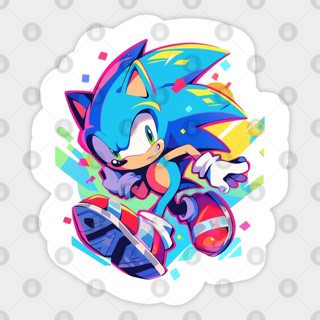 sonic - Sonic - Sticker | TeePublic