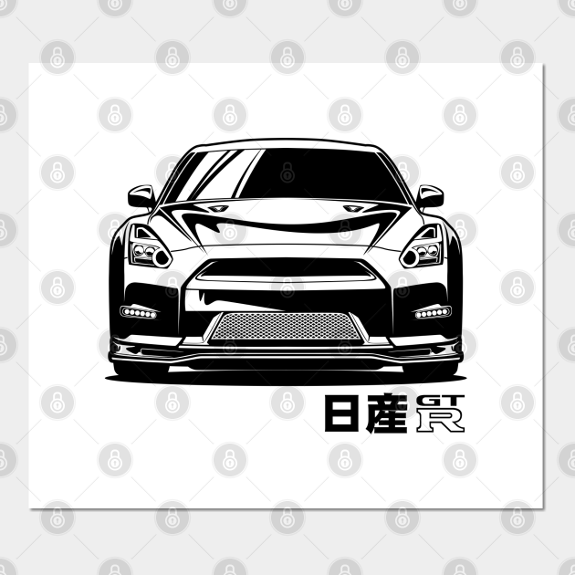Nissan GTR R35 - Nissan Gtr - Posters and Art Prints | TeePublic