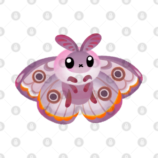 Marbled Emperor Moth - Marbled Emperor Moth - T-Shirt | TeePublic