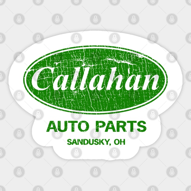 vintage Callahan Auto Parts 1963 - Callahan - Sticker | TeePublic