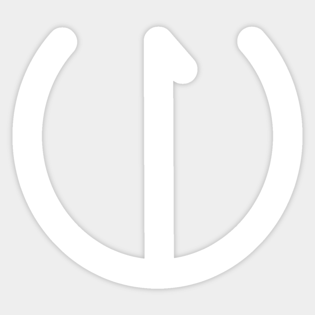 Amnixiel Demon Symbol (white) - Amnixiel - Sticker | TeePublic