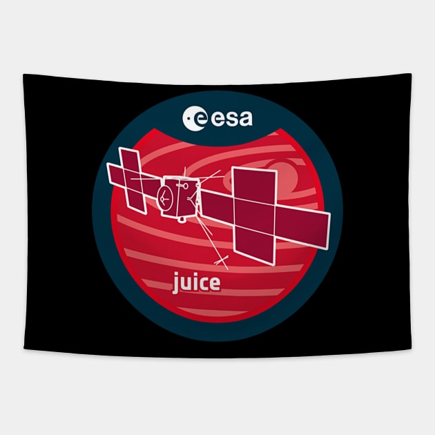 ESA Juice Logo Jupiter Icy Moons Explorer - Esa Juice Logo - Tapestry ...