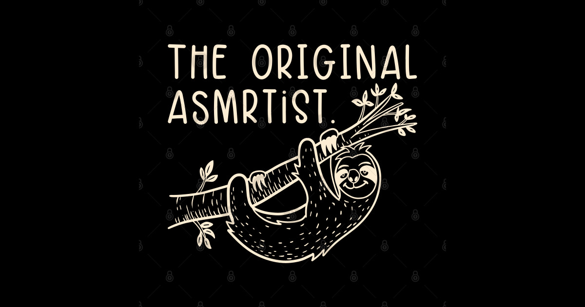 The original ASMRtist (Lineal) - Asmr - Posters and Art Prints | TeePublic