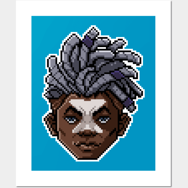 arcane pixel art 8 bit ek ko - Arcane - Posters and Art Prints | TeePublic