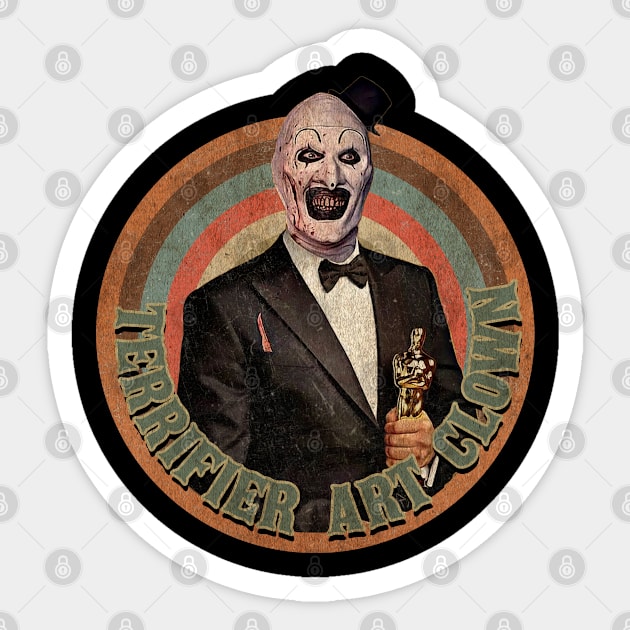 Terrifier Art Clown - Terrifier - Sticker | TeePublic