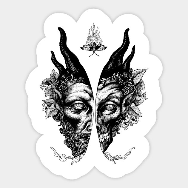 Faun - Black - Sticker | TeePublic