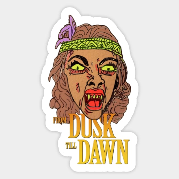 FROM DUSK TIL DAWN - Quentin Tarantino - Sticker | TeePublic