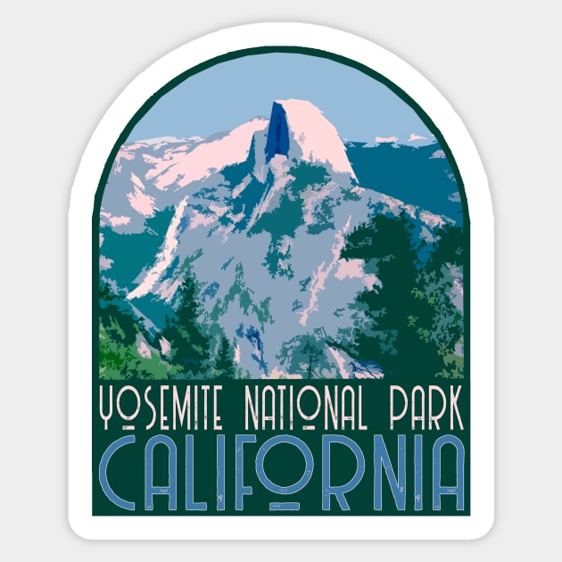 Yosemite Decal - Yosemite - Sticker | TeePublic