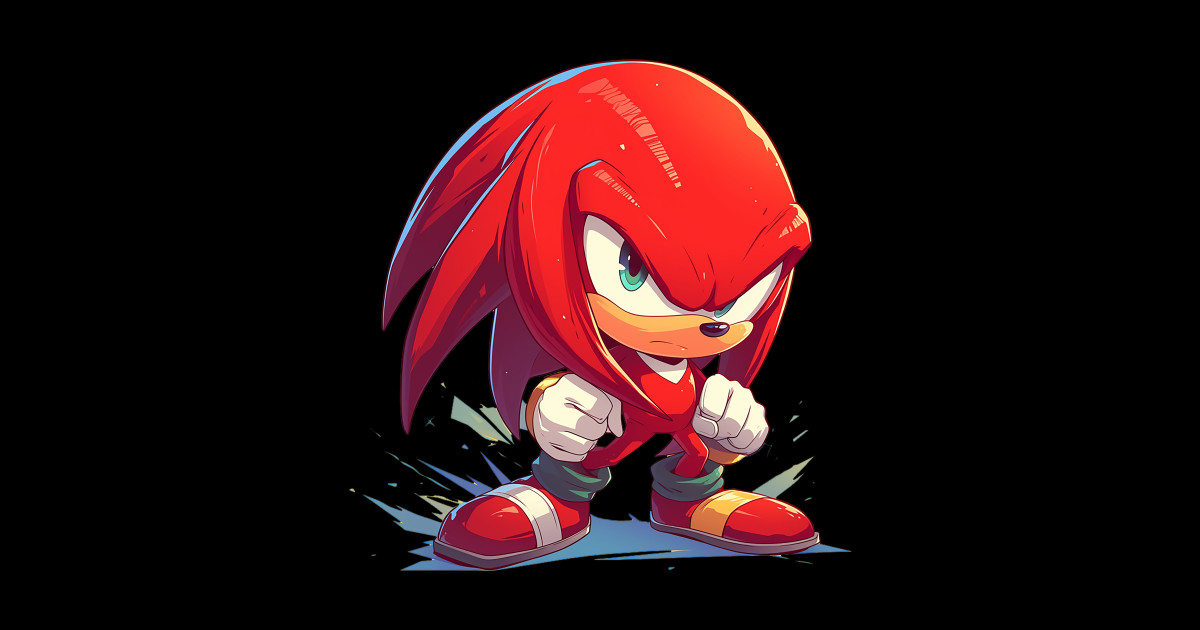 knuckles - Knuckles - Sticker | TeePublic